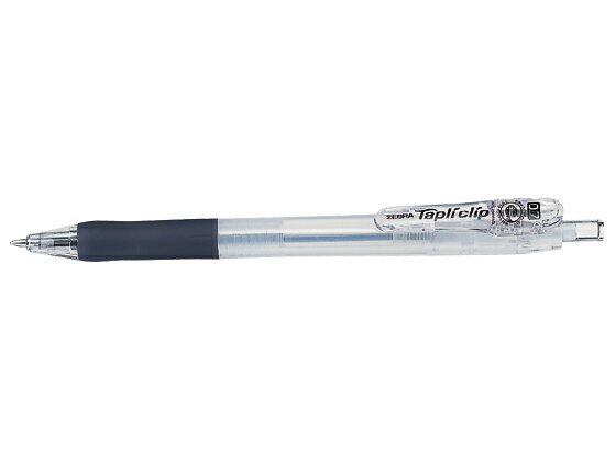 【仕様】●ボール径：0．7mm●油性染料インク●ラバーグリップ付●バインダークリップ●長さ：143mm●インク色：黒●ノック式●替芯：H−0．7芯●軸色：白【検索用キーワード】ボールペン　油性ボールペン　ノック式　ZEBRA　ノック式ボール...