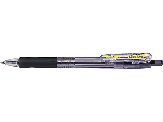 【仕様】●ボール径：1．0mm●油性染料インク●ラバーグリップ付●バインダークリップ●長さ：143mm●インク色：黒●ノック式●替芯：LH−1．0芯●軸色：黒【検索用キーワード】ボールペン　油性ボールペン　ノック式　ZEBRA　ノック式ボー...