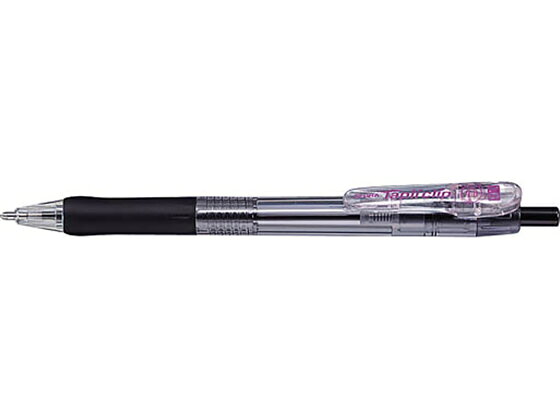 【仕様】●ボール径：1．6mm●油性染料インク●ラバーグリップ付●バインダークリップ●長さ：143mm●インク色：黒●ノック式●替芯：LH−1．6芯●軸色：黒【検索用キーワード】ボールペン　油性ボールペン　ノック式　ZEBRA　ノック式ボー...
