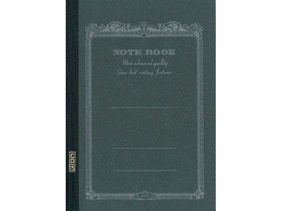 【仕様】●色：墨●サイズ：（セミB5）252×179mm●罫内容：6．5mm横罫　32行　止め罫●製本様式：糸綴じ●枚数：34枚●材質：特殊紙表紙●注文単位：1冊【検索用キーワード】アピカ　APICA　セミB5ノート　セミB5サイズ　6．5...
