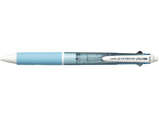 【仕様】●仕様：油性ボールペン2色（黒、赤）＋シャープペン●ボール径：0．7mm●シャープ芯径：0．5mm●ノック式●ラバーグリップ●長さ：144．8mm●軸色：水色●ボールペン替え芯：SXR−80−07【検索用キーワード】みつびしえんぴつ...