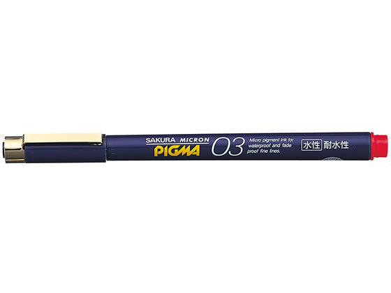 【仕様】●インク色：赤●水性顔料インキ●筆記線幅：約0．35mm●注文単位：1本●製図にも使われる信頼と実績のスタンダードペン。【検索用キーワード】水性サインペンカートリッジインク　サクラクレパス　サクラ　サクラクレパス　さくら　さくらくれ...