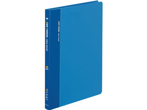 【商品説明】倍のサイズの書類も見開きで収容できます。各種書類だけでなく、薄いカタログやパンフレットも穴をあけずにすっきり収容・保管できます。【仕様】●表紙色：青●サイズ：A5タテ（見開きA4）●外寸法：縦225×横182mm●背幅：18mm...