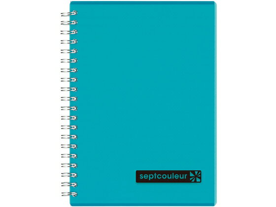 【仕様】●色：ライトブルー●サイズ：B6●外寸法：縦182×横140mm●7mm罫●23行●枚数：80枚●切り取りミシン目入り●表紙・裏表紙：PP●筆記用紙：70g／m2●製本：ツインワイヤ【備考】※メーカーの都合により、パッケージ・仕様等...