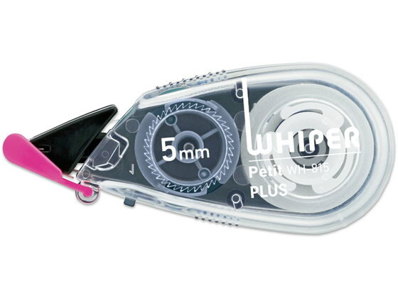 【仕様】テープが密着しやすいピタッとヘッド指一本で開閉できるワンタッチキャップを採用「引いて」1行、「押して」1文字の2WAY機能なめらかな使い心地で重ね引きに強い、新ミニローラーヘッド●カラー：ブラック●使い切りタイプ●テープ幅：5mm●...