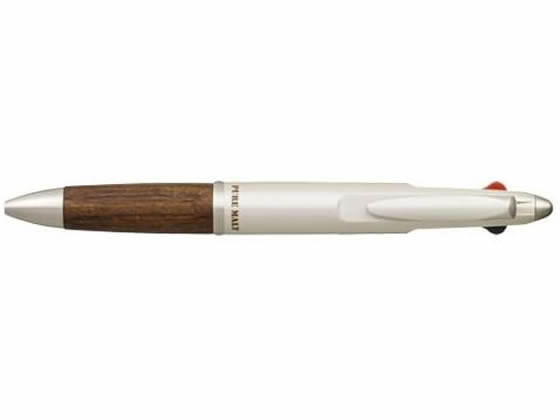 【商品説明】何十年にもわたりウイスキー樽として使用されていたオーク材を、ボールペン素材にしました。木の優しい質感とぬくもりが手にしっくりなじむ生涯を共にしたい一本。【仕様】●軸色：ダークブラウン●仕様：油性ボールペン2色（黒、赤）＋シャープ...
