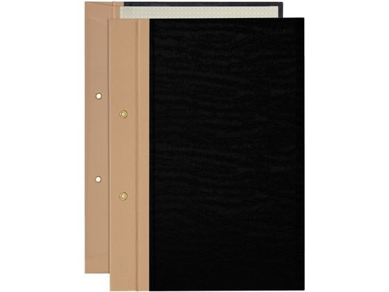 【商品説明】伝票や書類に穴を開けてつづり紐で綴じる際に使用するとじ込表紙です。表紙と紐だけで綴じるので、書類の量は紐が足りる分だけ増やすことが出来ます。つづりひもで厚さは自由に調整できます。書類を保護するために厚みのある芯材に紙クロスを貼り...