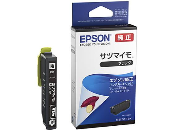 【商品説明】カラリオプリンターEP−712A、EP−812Aブラックインクカートリッジ【仕様】●色：ブラック●パッケージ：サツマイモ●対応機種：EP−712A／EP−812A／EP−713A／EP−813A／EP−714A／EP−814A／...
