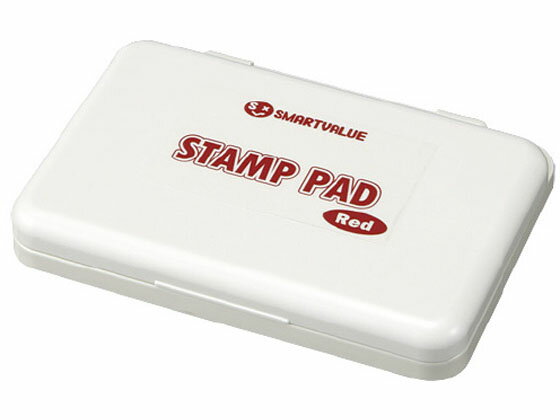 【仕様】●スタンプ台●油性顔料インキ●種別：中●盤面サイズ：縦55×横88mm●色：赤●補充インキはB504Jをご使用ください●JOINTEXオリジナル●SMARTVALUEスマートバリュー【検索用キーワード】じょいんてっくす　ジョインテッ...