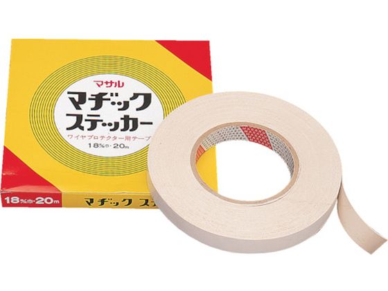 【商品説明】●高い粘着力を長時間保ちます。【仕様】●型番：10MS●幅（mm）：10　●長さ（m）：20　●厚さ（mm）：0．65●基材：スフ織物　●粘着剤：天然ゴム系イソプレン【備考】※メーカーの都合により、パッケージ・仕様等は予告なく変...