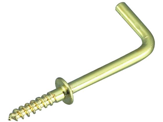 【仕様】●型番：TYK-B13●入数：55本●線径（mm）：2 ●耐荷重（kg）：0．8 ●寸法（mm）D：13 ●寸法（mm）A：7．5 ●寸法（mm）S：8．5●真鍮（C2700W）●つばのある商品はつば部まで差し込んで使用してください...