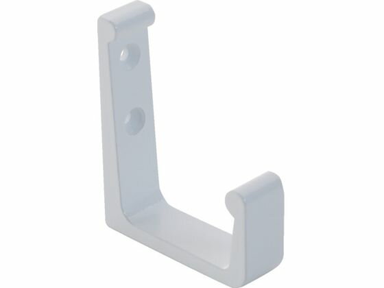 【商品説明】●多用途に使えるアルミ製のフックです。【仕様】●型番：AH45-W●A（mm）：13 ●H（mm）：40 ●L（mm）：45 ●色：白 ●取付穴数（個）：2 ●吊下荷重（kgf）：20●アルミ●アルミ ●焼付塗装●丸皿木ねじ（鉄...