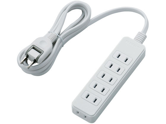 【商品説明】電源タップの基本性能をしっかり搭載！オフィスやご家庭など、さまざまなシーンで使いやすいスタンダードな電源タップ。差込口には耐熱性に優れたユリア樹脂を使用しており、万一の発熱の際にも融解しにくく、電気火災の防止に有効です。トラッキ...
