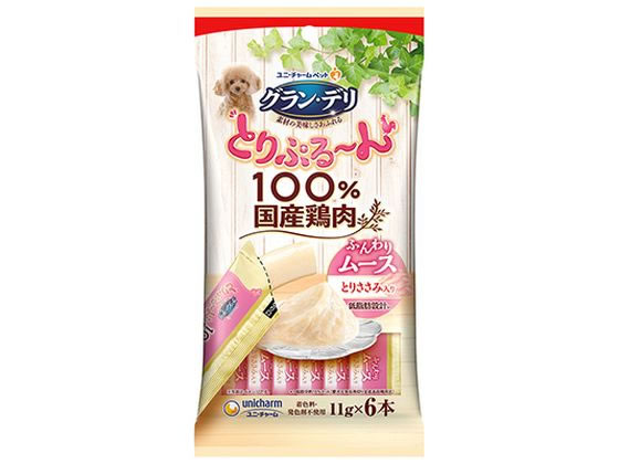 【仕様】●原料：肉類（鶏胸肉、ささみ）、動物性油脂、調味料、増粘多糖類、塩化カリウム●着色料や発色剤不使用。100％国産鶏肉を使用しました！●入数：11g×6本【備考】※メーカーの都合により、パッケージ・仕様等は予告なく変更になる場合がござ...