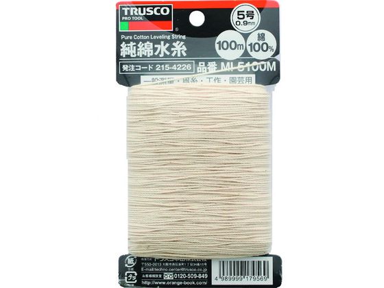 【商品説明】●純綿100％の空撚り糸を使用しています。【仕様】●型番：MI-5100M●色：生成　●糸長さ（m）：100　●線径（mm）：0．9●純綿【備考】※メーカーの都合により、パッケージ・仕様等は予告なく変更になる場合がございます。【...