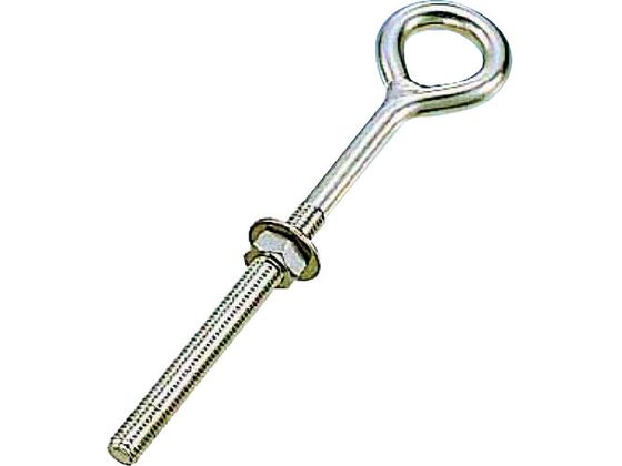 【商品説明】●首下が長いので、厚みのある部分に使用できます。【仕様】●型番：B-335●ねじ径：M8　●使用荷重（kN）：0．78　●D（mm）：7　●L（mm）：18　●T（mm）：80　●H1（mm）：156　●（H）（mm）：36　●...