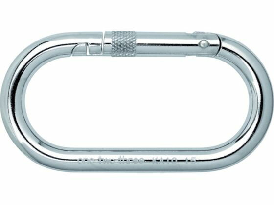 【商品説明】●アルミ合金製に比べ靭性と耐摩耗性に優れています。【仕様】●型番：KA10●使用荷重（kN）：1．37 ●D（mm）：10 ●安全環：環なし ●L（mm）：56 ●破断強度（kN）：16．7 ●W（mm）：109 ●S（mm）：...