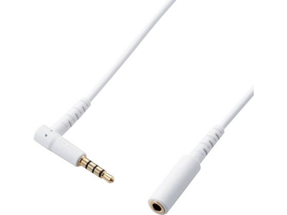 【商品説明】●マイク対応φ3．5mm4極ステレオミニプラグを持つヘッドホン・イヤホンを接続する時に便利な延長ケーブルです。　●内部線材どうしの摩擦による劣化を防ぐフィラーを内蔵しています。　●太く頑丈な30AWG線材を使用しているので、延長...