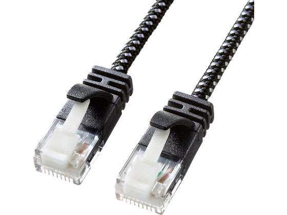 【商品説明】ケーブル品質とプラグ内のより戻しを極限まで抑えることにより、10GBASE（10Gbps）に完全対応します。カテゴリ5eの5倍、カテゴリ6の2倍の伝送帯域である500MHzをクリアします。メッシュ素材採用で引張強度200％を実現...