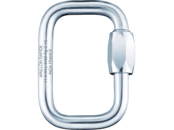 【商品説明】●スムーズなナットで、簡単に開閉でき、ロープなどとしっかり繋ぐことができます。●フラットなロープを繋ぐことができるスクエア型です。●EN規格品なので、安心して作業できます。【仕様】●型番：MRCZ02.5●使用荷重（kg）：25...