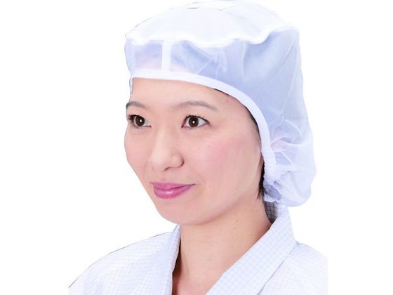 【商品説明】●頭髪落下防止に役立ちます。●メッシュ構造で蒸れにくいクリーン用インナーキャップです。【仕様】●型番：THN●色：ホワイト ●サイズ：フリー●ISOClass6（Fed／STDクラス1000）相当●ポリエステル●クリーンパックで...