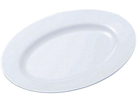 【商品説明】オードブルやメイン料理の盛り付けに便利です。【仕様】●食器洗浄：可●電子レンジ：不可●製品サイズ（mm）：253×185×24●生産地：日本●材質：メラミン樹脂【備考】※メーカーの都合により、パッケージ・仕様等は予告なく変更にな...