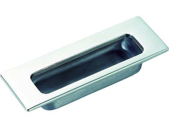 【商品説明】●板金取付けはスペーサーを挟んで取り付けができます。【仕様】●型番：HH-KS114S●幅（mm）：114 ●奥行（mm）：19 ●高さ（mm）：41 ●取付ピッチ（mm）：96●ヘアライン仕上げ●ステンレス（SCS14）●スペ...
