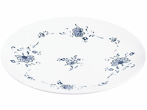 【商品説明】洋風のブルー調のお花のデザインが優しさを感じさせます。【仕様】●食器洗浄：可●電子レンジ：不可●製品サイズ（mm）：165×165×15●生産地：日本●材質：メラミン樹脂【備考】※メーカーの都合により、パッケージ・仕様等は予告な...