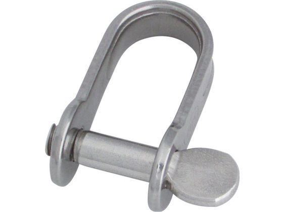 【商品説明】●ねじシャックルより手軽なエコノミータイプです。【仕様】●型番：B-1933●ねじ径：M5　●使用荷重（kN）：0．59　●B（mm）：11　●D（mm）：4．8　●F（mm）：5．7　●L（mm）：21　●d（mm）：11　●...
