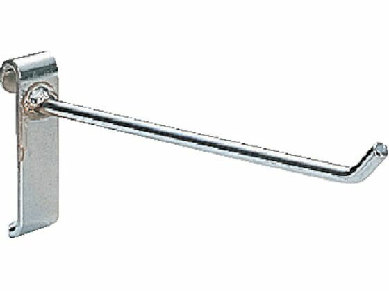 【仕様】●型番：DF-1-150●フック寸法径×長さ（mm）：6×150　●最大積載量（kg／個）：1　●タイプ：1本爪●スチール（クロムメッキ仕上げ）【備考】※メーカーの都合により、パッケージ・仕様等は予告なく変更になる場合がございます。...