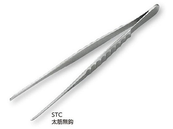 【仕様】●仕様※：太筋有鈎●全長（mm）：150●材質：ステンレス（SUS304）●※握り部分の滑り止めの形状です。●一般医療機器クラス1●生産国：パキスタン【検索用キーワード】STD−2　クラスI　0−237−46　ED3199