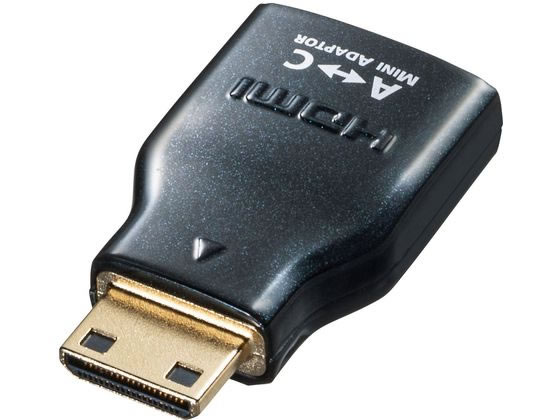 【商品説明】HDMIケーブルをデジカメなどのミニHDMI（HDMIタイプC）端子に変換するアダプタです。専用のミニHDMIケーブルがなくても、お手持ちの標準HDMIケーブルと本製品でデジカメ・タブレットなどとテレビを接続できます。外出先など...