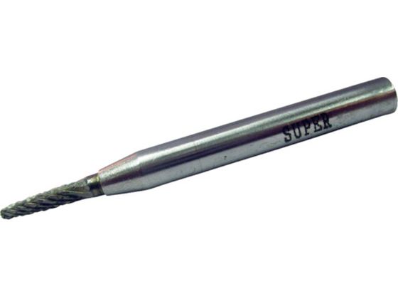【仕様】●型番：SB3C01●形状：砲弾型（ダブルカット）●軸径（mm）：6●刃径（mm）：3●刃長（mm）：12．7●最高使用回転数（rpm）：50000●軸長（mm）：37．3●タイプ：オール超硬●刃先タイプ：品番の末尾S付シングルカッ...