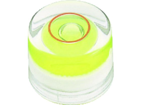 【商品説明】●機器に取り付けができます。【仕様】●型番：R11●直径（mm）：11　●高さ（mm）：8．5　●マグネット：なし　●感度：1．00mm／m＝0．0573°●本体：アクリル樹脂（PMMA）　●気泡管：アクリル樹脂（PMMA）【備...