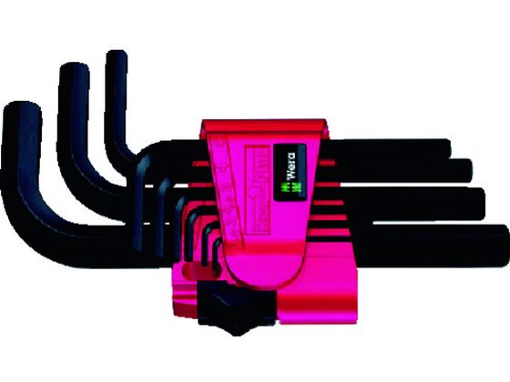 【仕様】●型番：021737●入数：1S●セット内容（mm）：1．5、2．0、2．5、3．0、4．0、5．0、6．0、8．0、10．0●セット内容（本）：9●REACH対応品●ホルダ●対辺1．5サイズは通常の六角棒レンチです。He×−Plu...