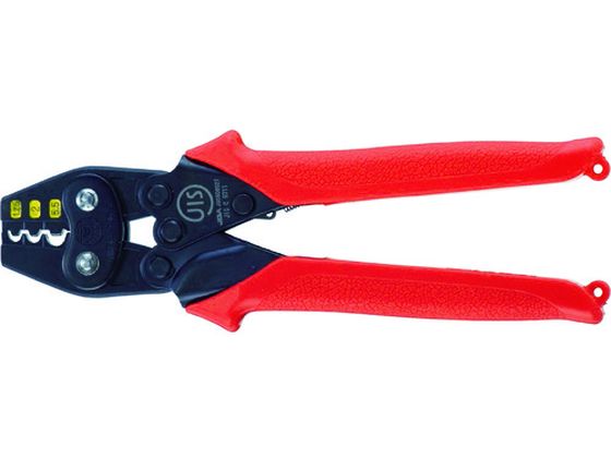 【商品説明】●屋内配線用電線接続工具JIS　C　9711適合品です。●耐久性、連続試験回数3万5千回合格です。●適正な圧着ができるまでダイスが開かない成形確認機構を内蔵しています。●手のひらサイズのミニタイプです。●圧着マークがくっきり鮮明...