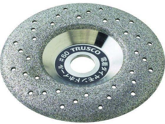 【商品説明】●瓦・大理石・FRP・耐火レンガ・ガラス・みかげ石などの研磨。使用工具：ディスクグラインダー。●仕上げ研磨用です。●R型に成形加工していますので、硬くもろいワークも手際よく仕上げられます。【仕様】●型番：UFO-1A●外径（mm...