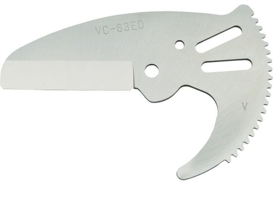 【仕様】●型番：VCE0363●適合機種：VC−0363●特殊鋼【備考】※メーカーの都合により、パッケージ・仕様等は予告なく変更になる場合がございます。【検索用キーワード】MCCエンビカッタ替刃VC−63ED　MCCエンビカッタカエバVC−...
