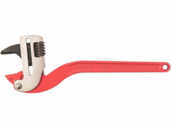 【商品説明】●従来のコーナーレンチより薄型広い口開きです。【仕様】●型番：CWT-300●くわえられる管呼び寸法：10〜32A●くわえられる管外径（mm）：16〜48●全長（呼称）（mm）：300●スチール【備考】※メーカーの都合により、パ...