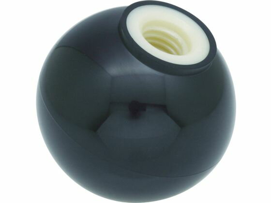 【仕様】●型番：P−TPB25−6BK●外径（mm）：25　●ねじ寸法：M6×1．00　●ねじ深さ（mm）：14●芯金なしタイプ●ABS樹脂●接着剤使用の際はABS樹脂対応のものをご使用ください。●ねじ部がテーパーになっておりますので途中固...