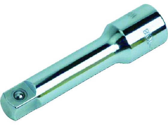 【商品説明】●狭く手の届かない箇所への使用に適しています。●使用する箇所に合わせて長さを選定ください。●ソケットはボールとバネで保持します。●クロームメッキ仕上げでサビや汚れから守ります。【仕様】●型番：JHWB-108●差込角（mm）：凹...