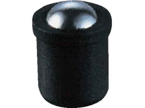 【商品説明】●はめ込みタイプのプランジャーです。【仕様】●型番：EBP5●荷重（N）：4〜7　●外径（mm）：5　●ストローク（mm）：1．0　●全長（mm）：6　●ボール径（mm）：4．0　●耐熱温度（℃）：90●本体：ポリアセタール（P...