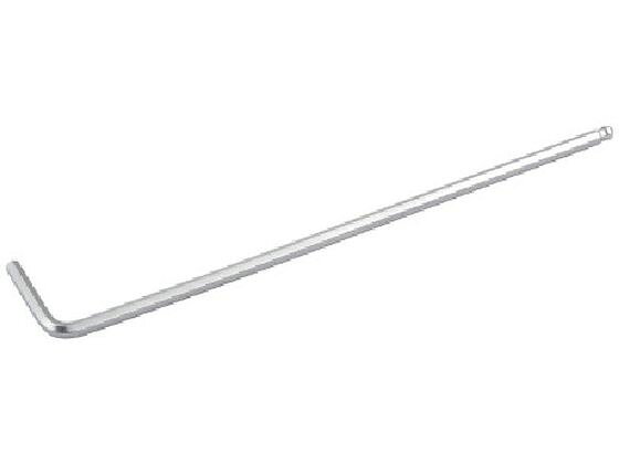 【商品説明】●先端のボールポイント加工により最大25°の角度からボルトをまわすことができます。●硬度：HRC55〜59【仕様】●型番：AQ0500●全長（mm）：160●対辺寸法（mm）：5●首下寸法（mm）：28●特殊鋼●表面処理：ニッケ...