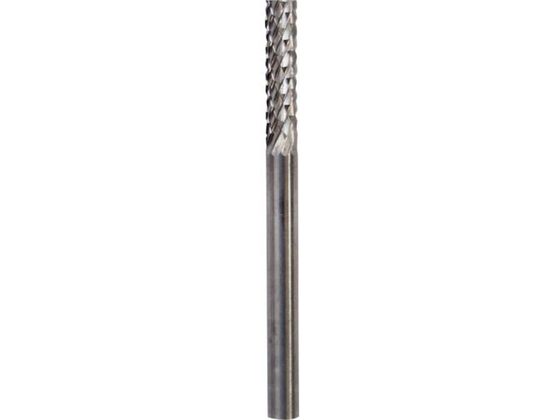 【仕様】●型番：TCBT1200D●形状：円筒（ダブルdカット）●軸径（mm）：3●刃径（mm）：3●全長（mm）：38●刃長（mm）：13●最高使用回転数（rpm）：90000●軸長（mm）：25●タイプ：超硬●使用工具：軸付きグラインダ...