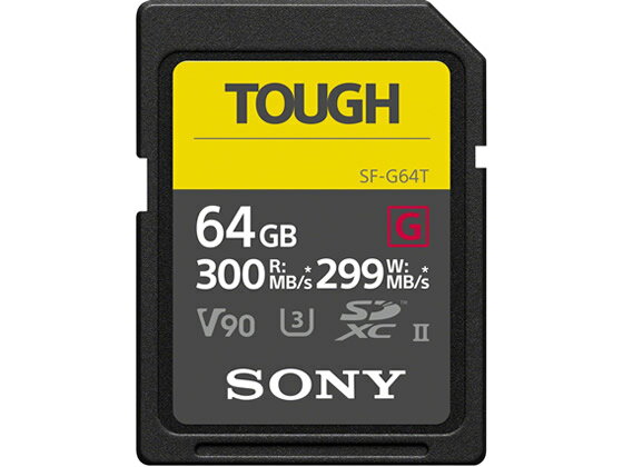 【仕様】世界最速の書き込み速度299MB／sと、読み出し速度300MB／s。TOUGH（タフ）仕様、強靭性・防水性・防塵性をUP。『SD状態診断』と『データ復旧ソフト』付。●SDHCメモリーカード●書き込み速度最大299MB/秒●読み出し最...