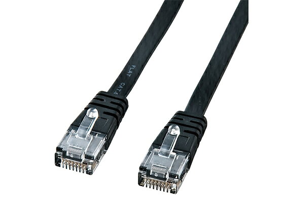 【仕様】●対応：CAT6●ケーブル長さ：15m●色：ブラック●10BASE−T、100BASE−TX、1000BASE−T、1000BASE−TX対応●ADSL、CATV、FTTH、デジタルテレビ、ハードディスクレコーダー（RJ−45ポート...