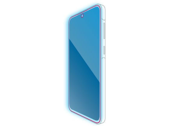 【商品説明】●ガラス特有のなめらかな指滑りを実現する、ブルーライトカットタイプの画面保護ガラスフィルムです。　●ディスプレイが発する光の中の青い部分「ブルーライト」を約40％カットします。　●※ブルーライトは目の角膜や水晶体で吸収されずに網...