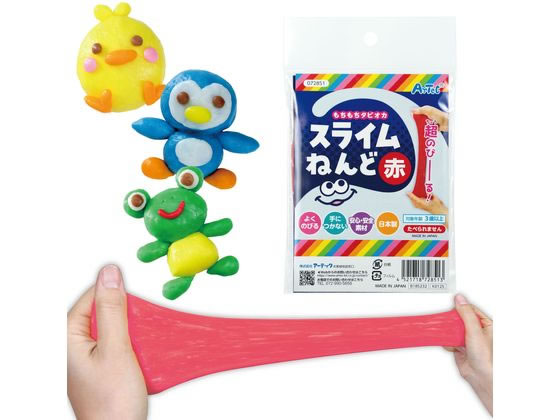 【商品説明】タピオカ粉からつくったもちもち触感の粘土です。【仕様】●商品サイズ：内容量30g●セット内容：本体のみ●1個重量（g）：40●材質：タピオカ粉、水、保存料●製造国：日本●対象年齢：3歳以上特長1：やわらかくてよくのびる！やわらか...