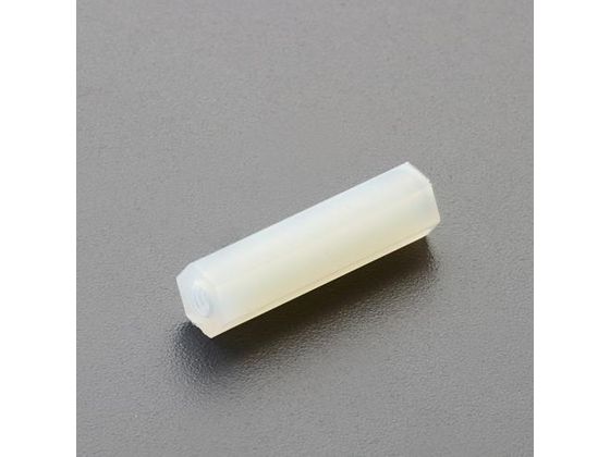【仕様】●サイズ：A（頭対辺）：5．5mmL（全長）：6．0mm●材質：ナイロン●使用可能なナット：M3×0．5●入数：10本【備考】※メーカーの都合により、パッケージ・仕様等は予告なく変更になる場合がございます。【検索用キーワード】エスコ...
