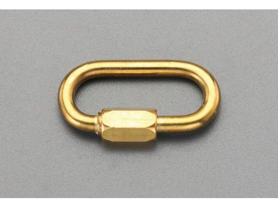 【仕様】●材質：真鍮●線径：3．5mm●内寸：29×10mm●口の開き：5mm●使用荷重：90kg【備考】※メーカーの都合により、パッケージ・仕様等は予告なく変更になる場合がございます。【検索用キーワード】エスコ　ESCO　えすこ　29.0...